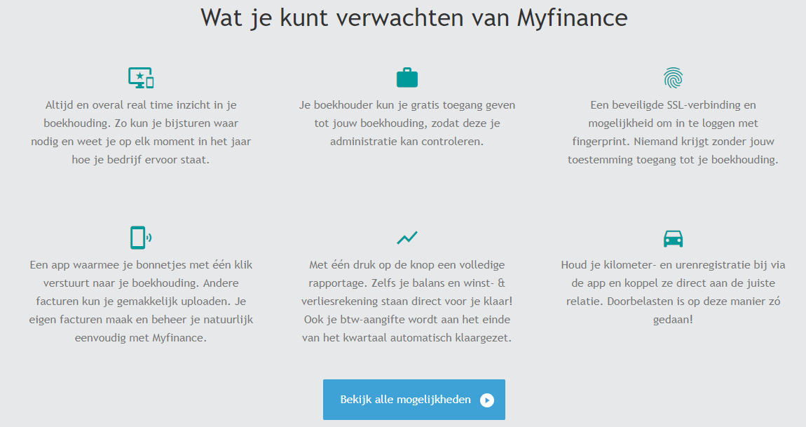 Myfinance Boekhouden Review | Boekhoudprogramma-vergelijken.com
